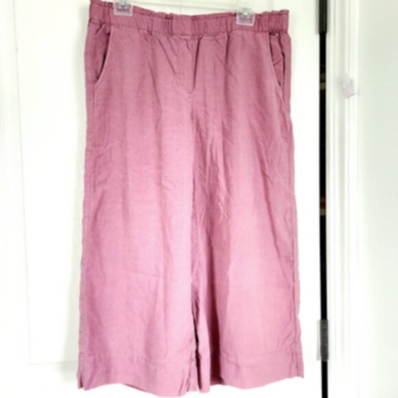 J. Jill | Pants & Jumpsuits | Pure J Jill Wide Leg Crops Pants 8p ...